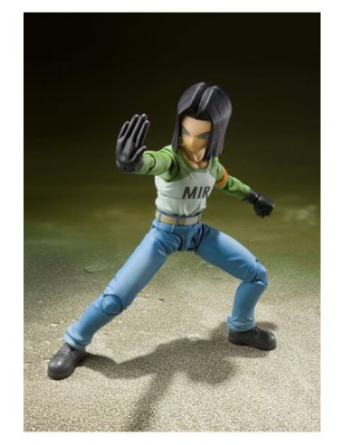 Figura Android 17 SH Figuarts Dragon Ball. Figuras SH al mejor precio