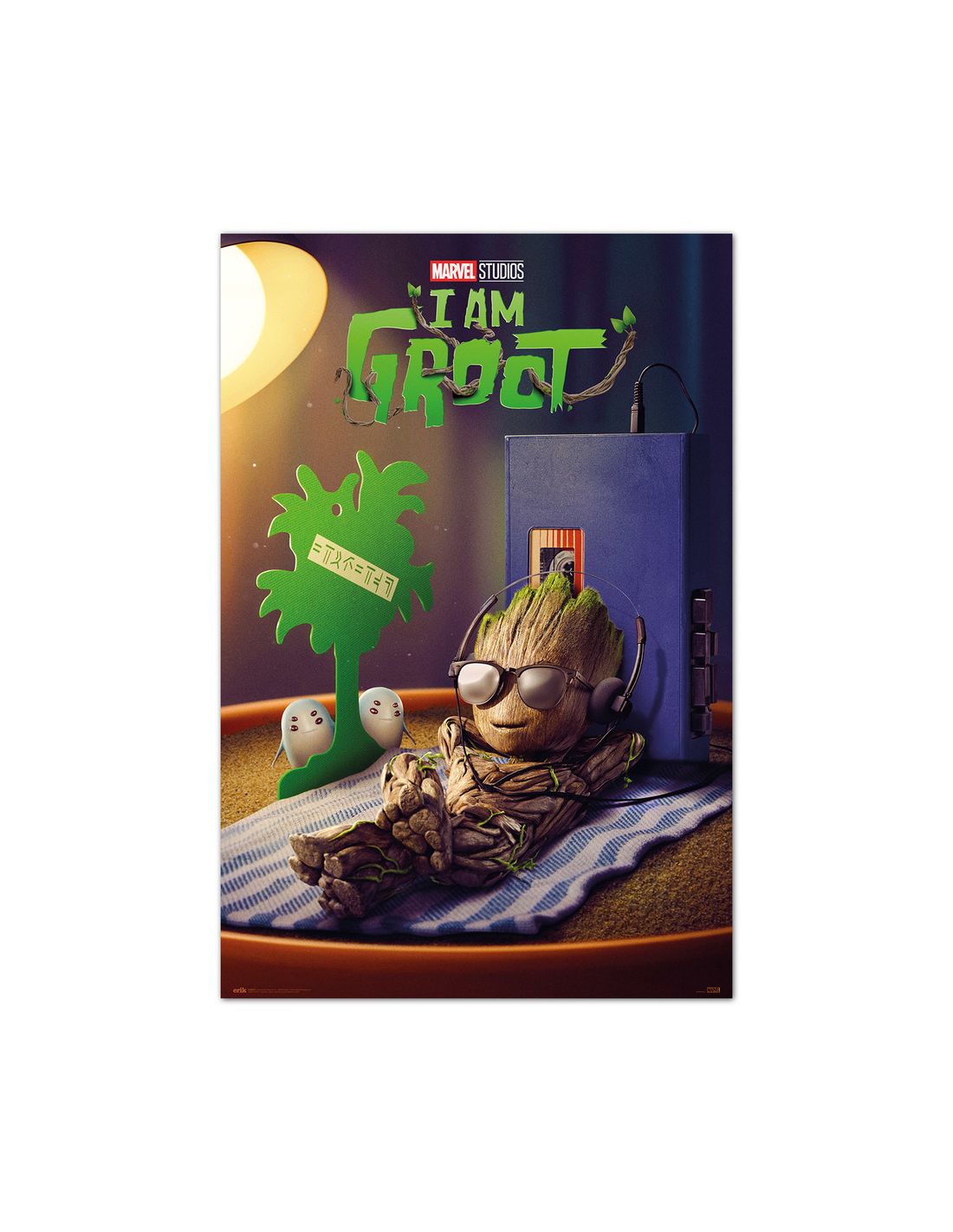 Póster I am Groot - Guardianes de la Galaxia - Póster Marvel