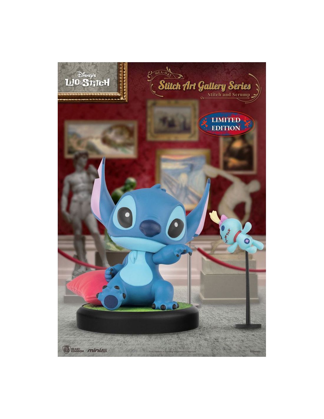 Figuras Mini Egg Attack Stitch & Scrum 8cm - Lilo & Stitch Art Gallery ...