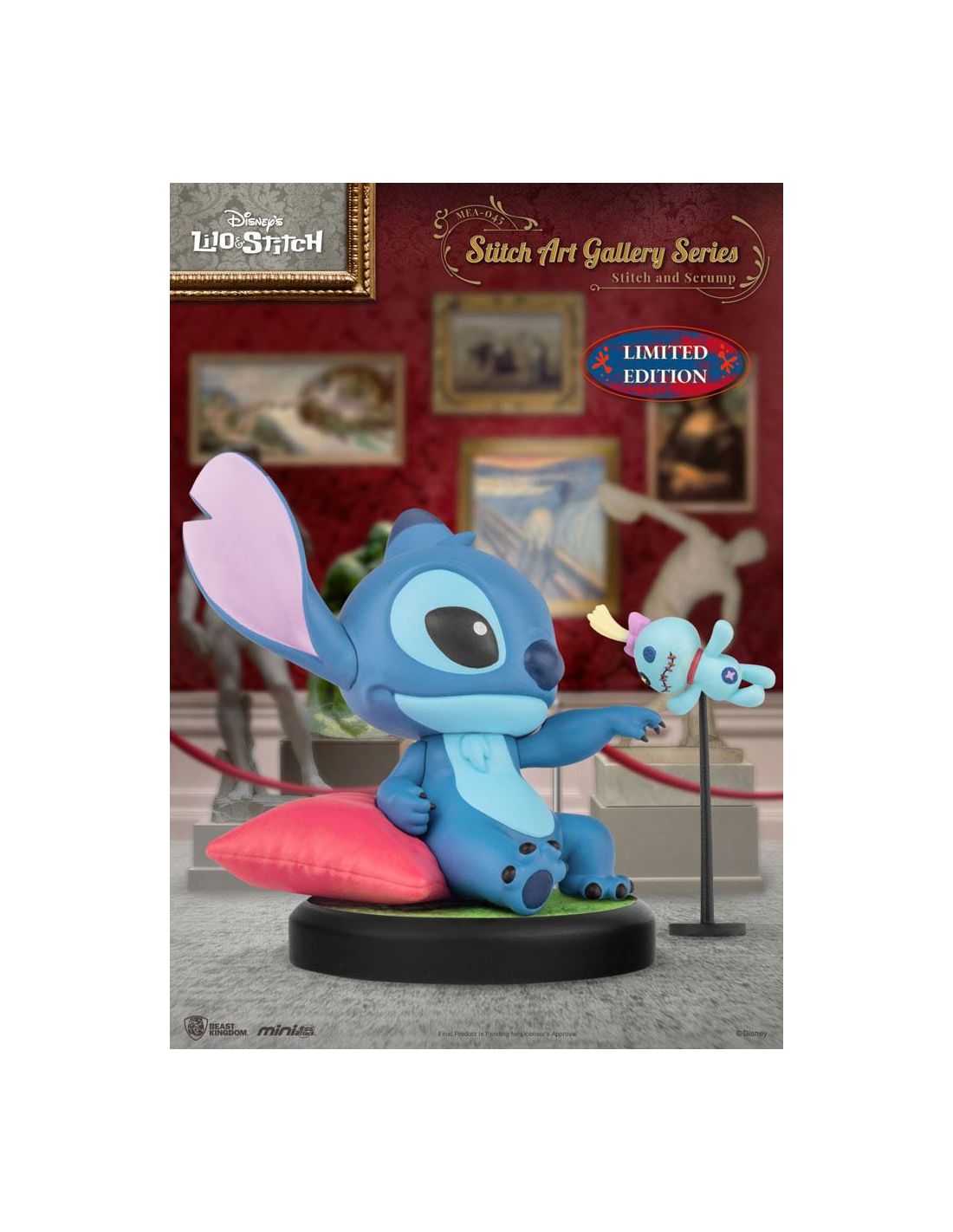 Figuras Mini Egg Attack Stitch & Scrum 8cm - Lilo & Stitch Art Gallery ...